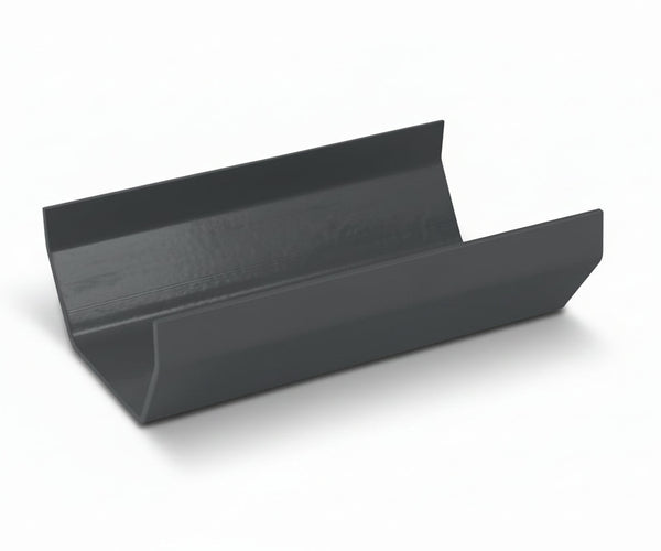 Anthracite Grey Square Guttering | FloPlast 114mm | 1-3 Day Delivery ...