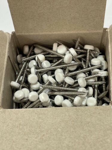 White uPVC Polypins & Polynails | 30mm, 40mm & 65mm Fixings – The Wall ...