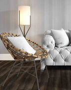 Matt Dark Grey Stripes PVC Panels - 2.4m x 1m Textured Waterproof ...